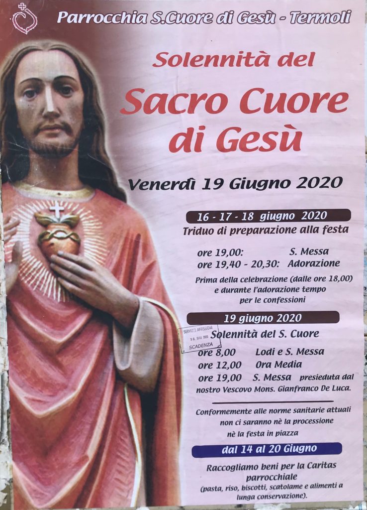Solennità del Sacro Cuore di Gesù a Termoli: il programma - Diocesi di